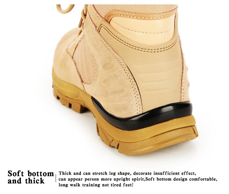 CQB.SWAT Desert Boots Military With zipper High Quality Boots ...