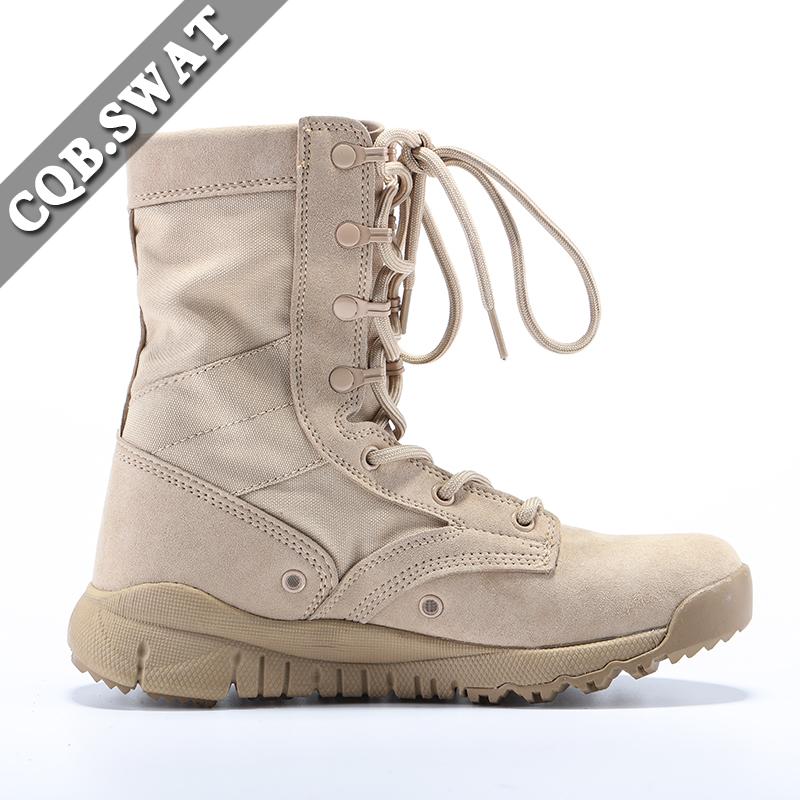 CQB.SWAT Summer Military Tactical Super light Solid Mens Boots Army ...
