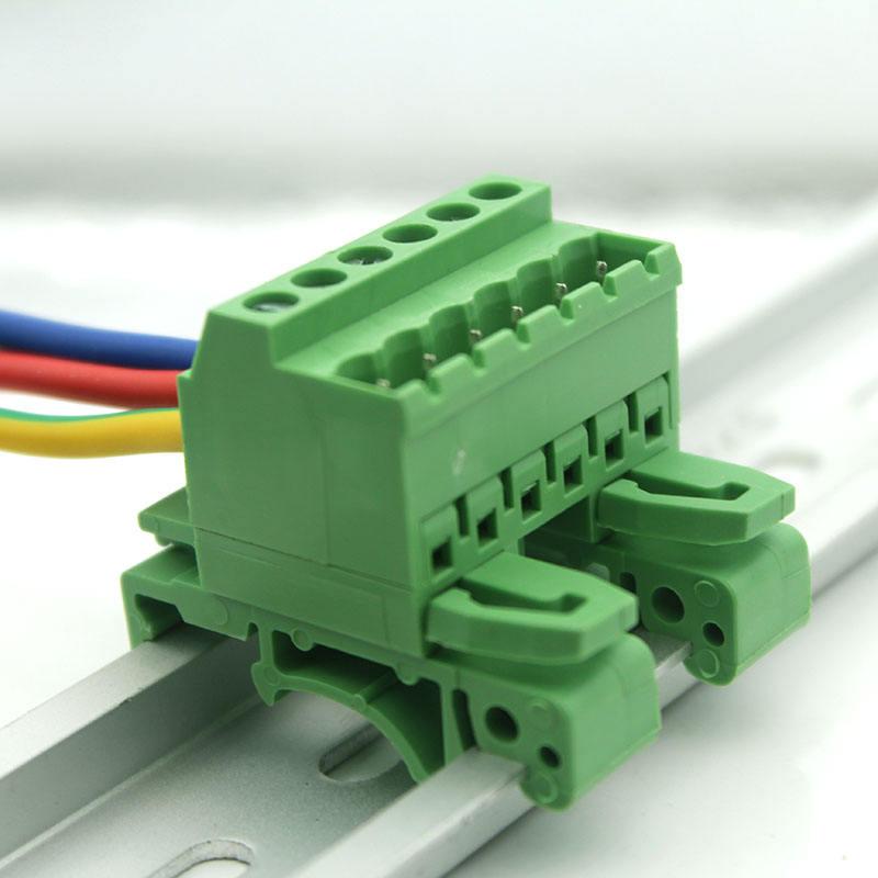 5.08MM pitch Pl able wire to wire terminal block Din rail mounted type - FPC2.5-XX-508-1 - AOSI ...