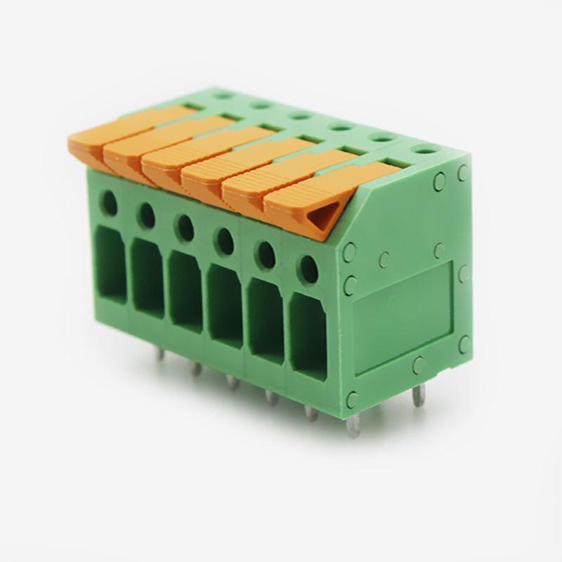 5.0mm connector spring PCB wiring terminal YN245R PLH5 2604-1108 ...