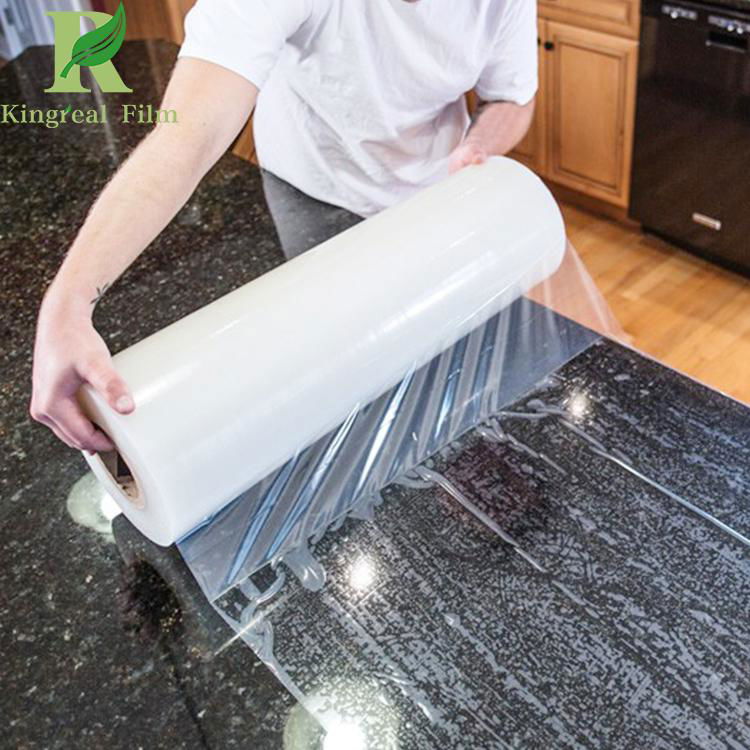 0.03-0.2mm Clear Transparent Self Adhesion Countertop Surface ...