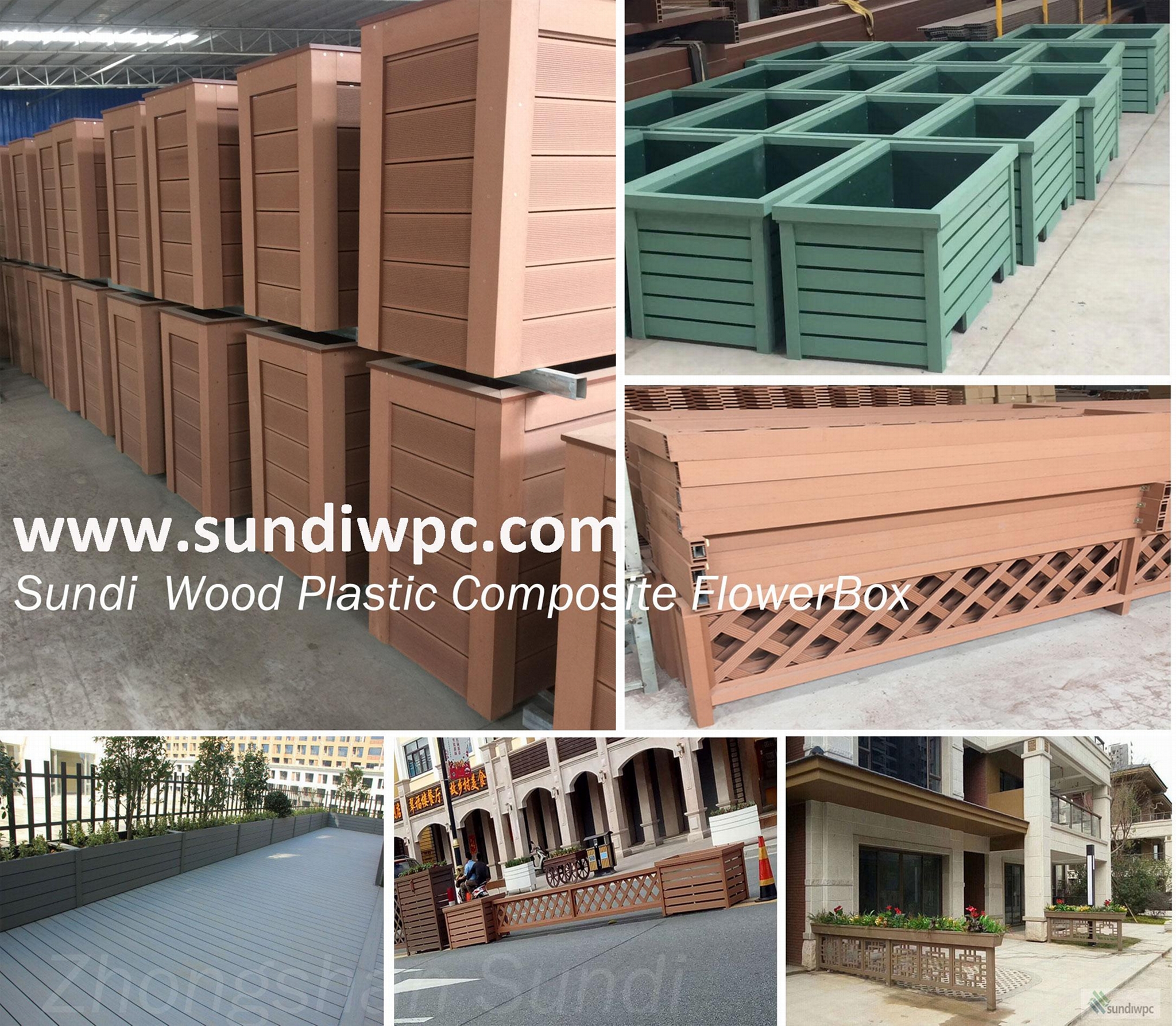 Recycled WPC Flower Box - ZSF001 - Sundi (China Manufacturer ...