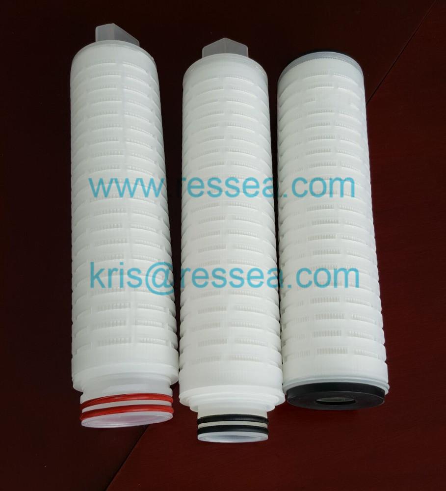 PP pleated membrane cartridge filter 226 fin 10'' 20'' 30'' - 0006 ...