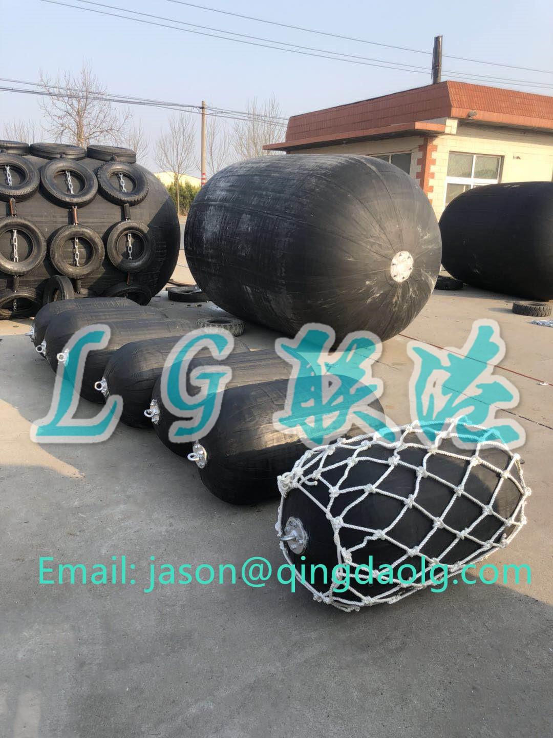 Pneumatic rubber ship fender marine fender - LG003 - Qingdao Liangang ...