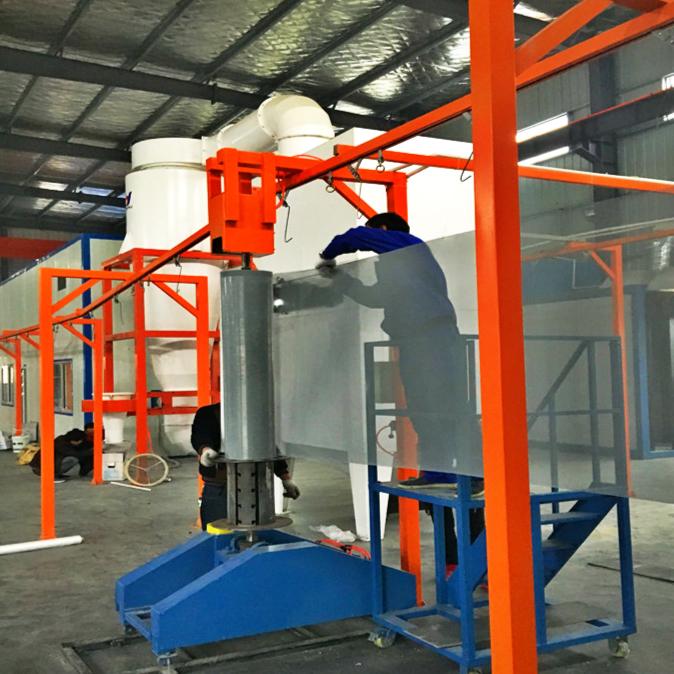 Vertical Powder Coating Line - HN PCE-01 - Han Na (China Manufacturer ...