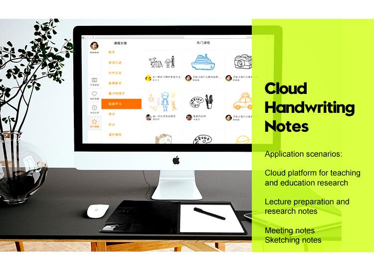 Ugee 2.4g RF digital folio paper edition handwriting tablet ET04RF ...