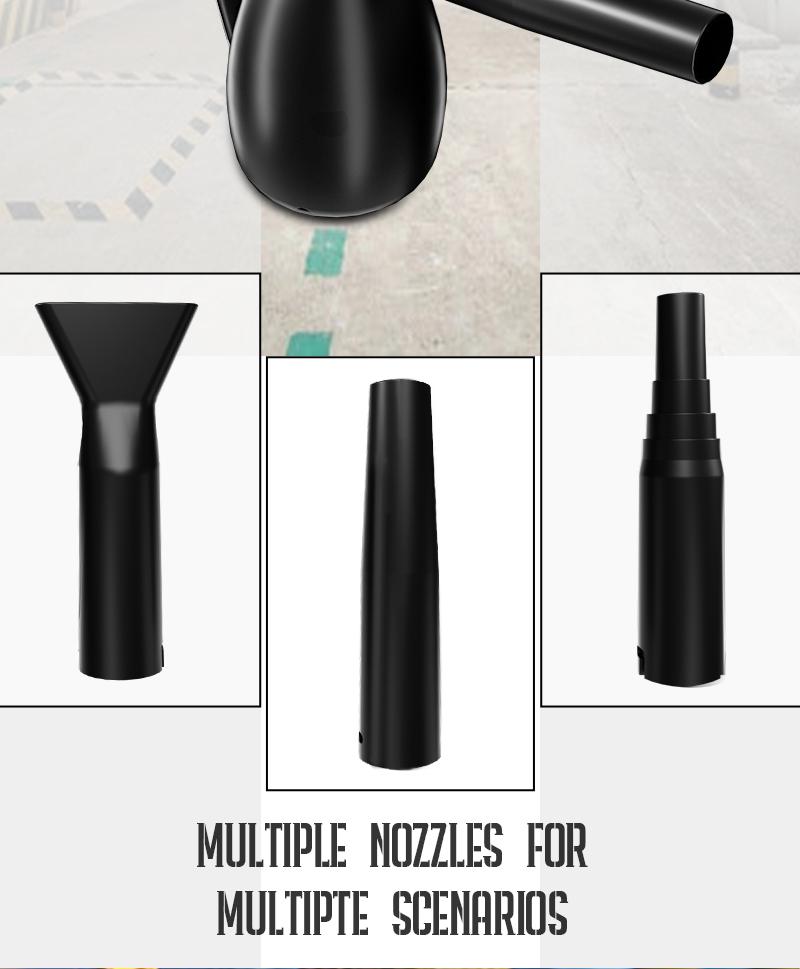 Car charger wired mini portable jet turbo fan Portable home handheld ...