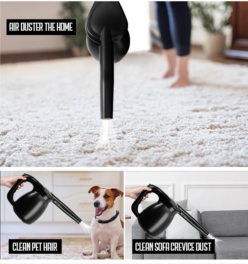 Car charger wired mini portable jet turbo fan Portable home handheld ...