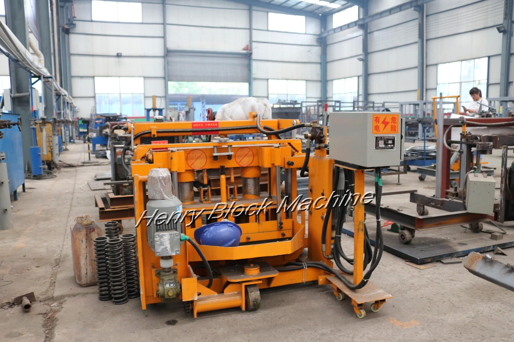 QT40-3A Egg layer block machine brick machine - Henry (China ...
