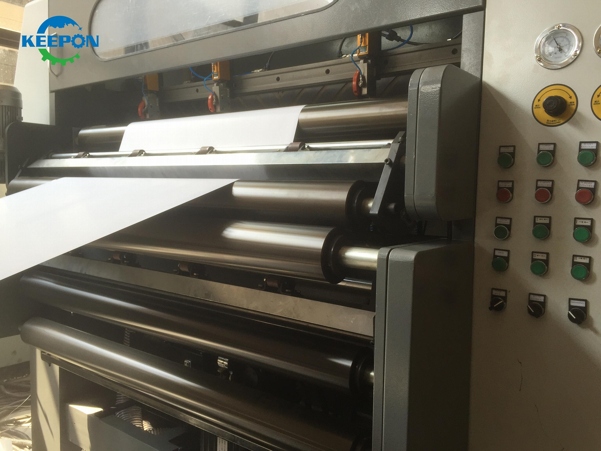 Servo Control Double Rotary Knife High Speed Automatic Paper Sheeter ...