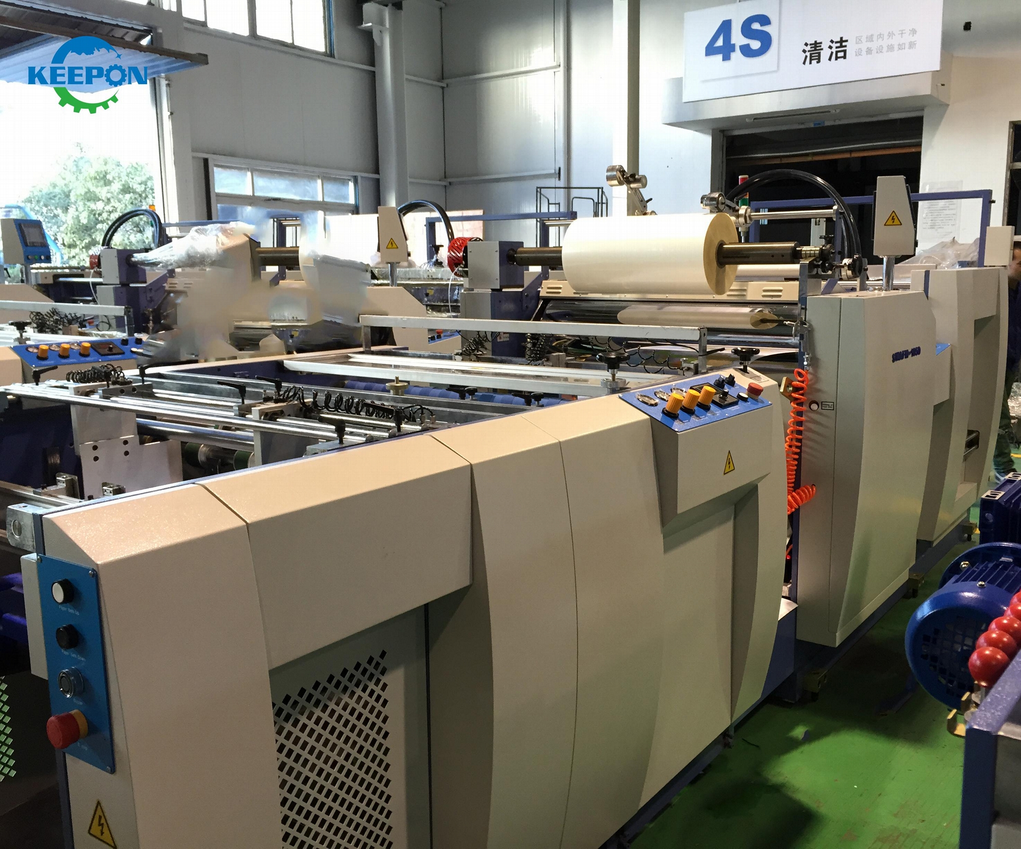 Fully Automatic Thermal Plastic Film Laminating Machine for Sale ...