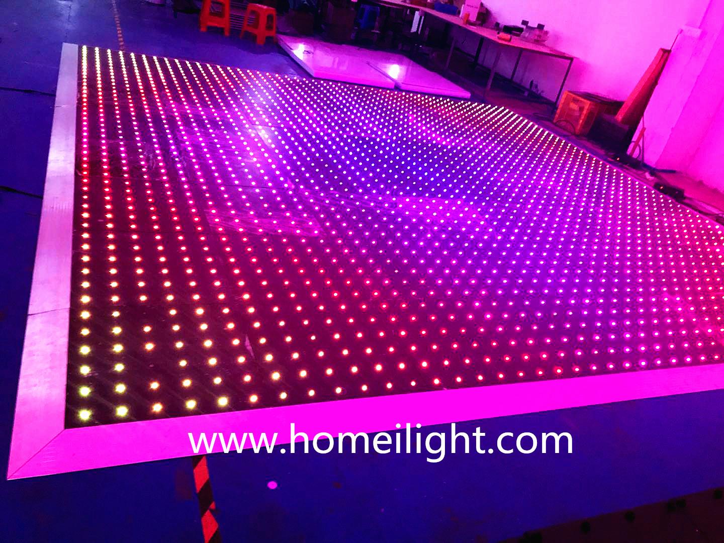 Wedding Popular Lighting LED Video interactive dance floor of Stage ...