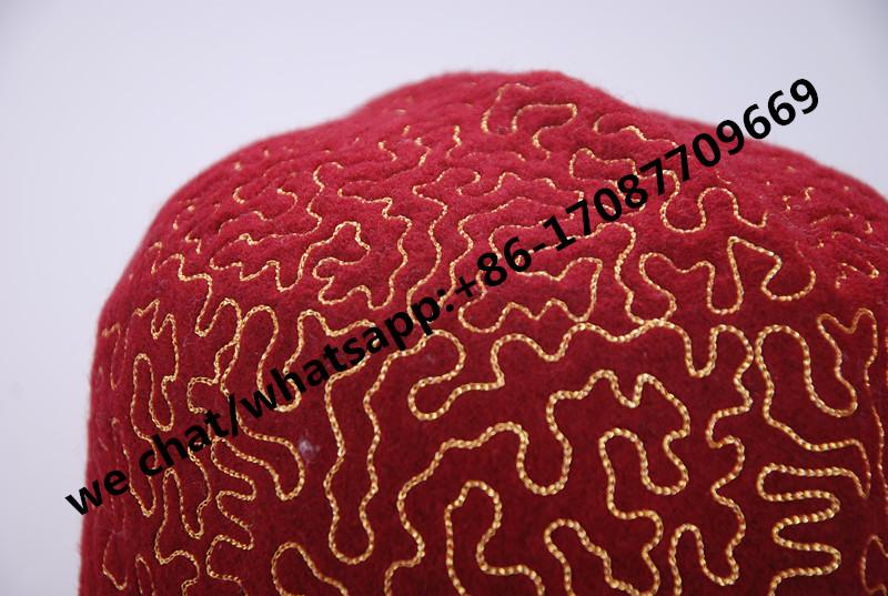 Egyptian Kufi Koofi Kofi Topi Imam Cap embroidery muslim prayer cap ...