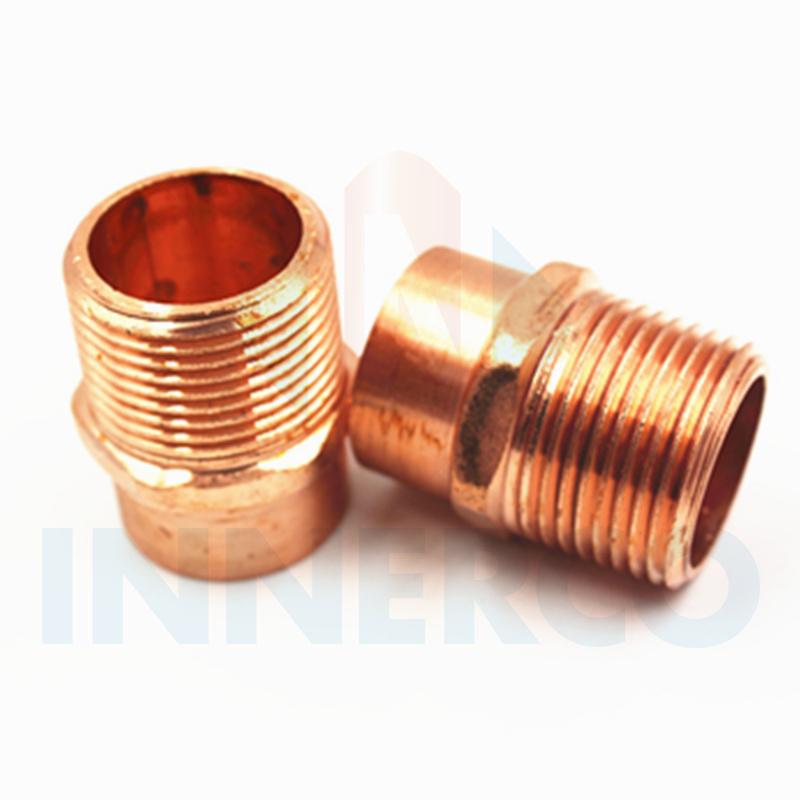 Air conditioner copper male adapter fitting (China Manufacturer) - Pipe ...