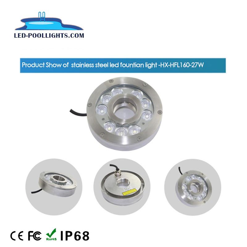 IP68 Stainless Steel IP68 LED Underwater fountain Lights/lamp - HX ...