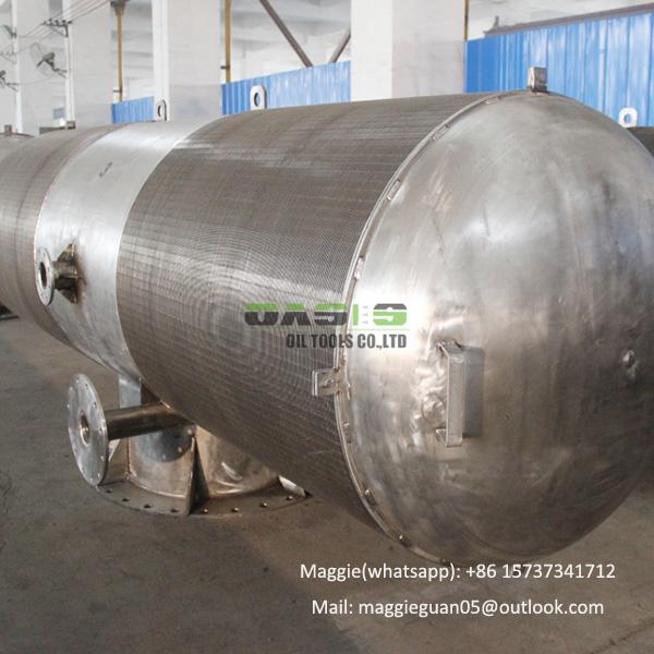 Passive intake well screen sea water filters wedge wire screen - 30inch ...