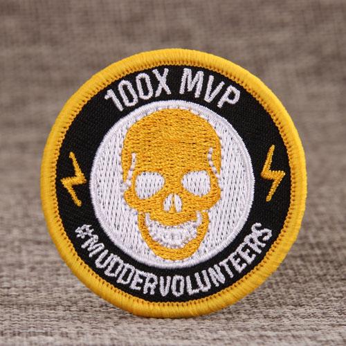 100X MVP Custom Embroidered Patches - 1232 - GS-JJ (United States of ...