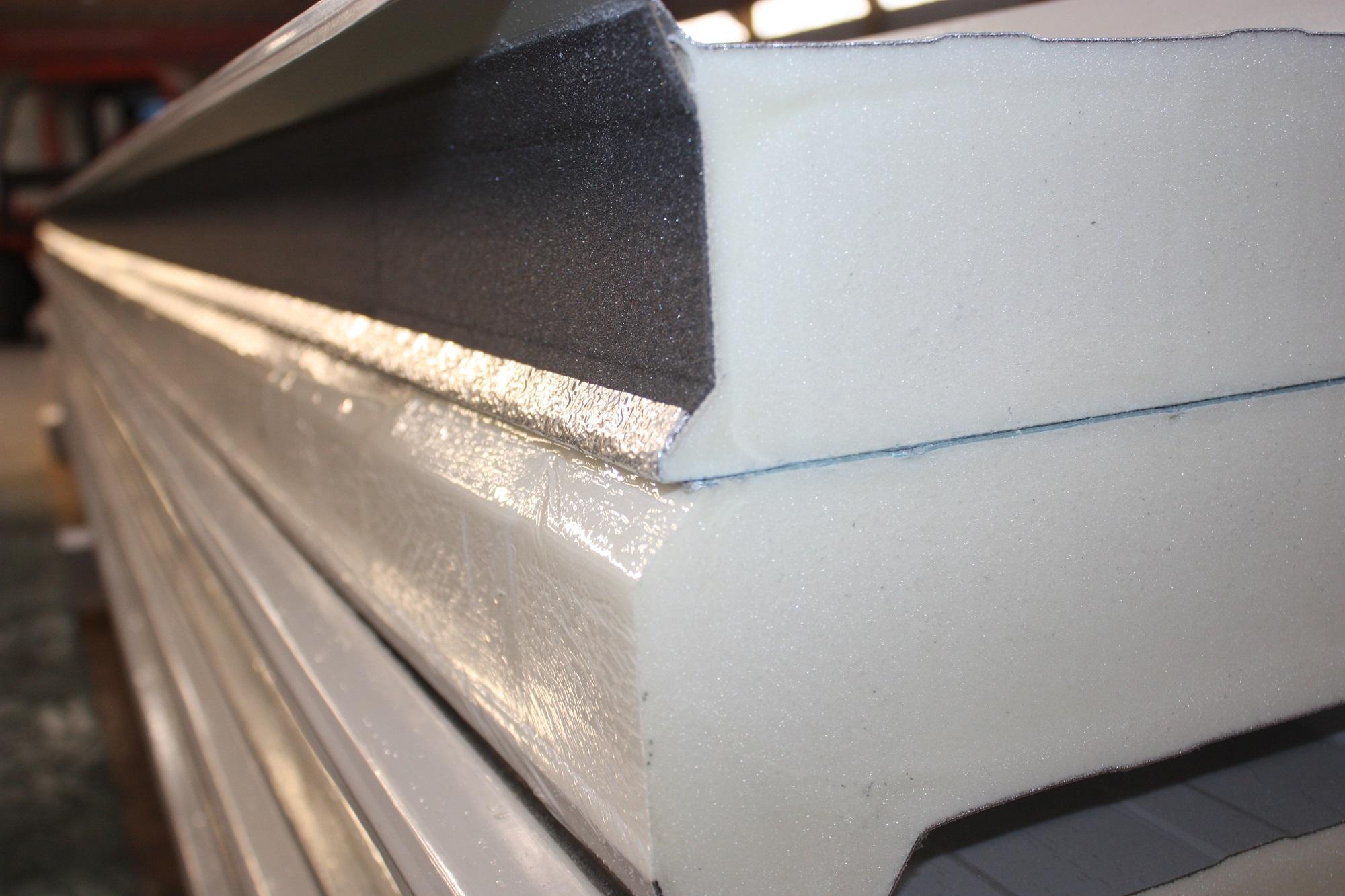 Building Material Polyurethane Sandwich Panels - LWR-40-970 - longshida ...