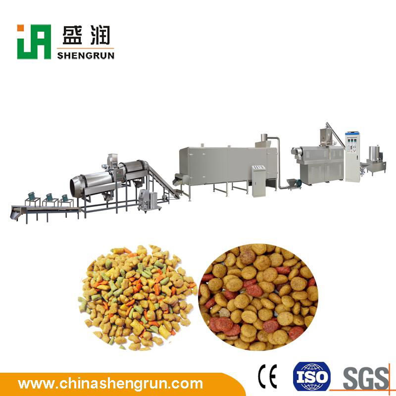 Extruded Dog Cat Food Making Extruder Plant - TSE65/70 - Shengrun ...