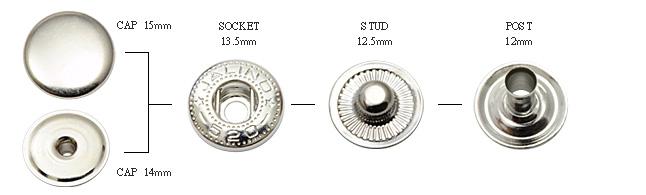 PRESS BUTTON - #9/10/5/520/500 (Taiwan Manufacturer) - Button - Textile ...