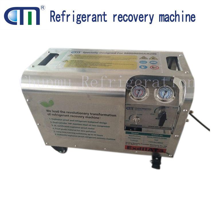 R600a refrigerant recovery pump oil less gas recovery machine CMEP-OL ...