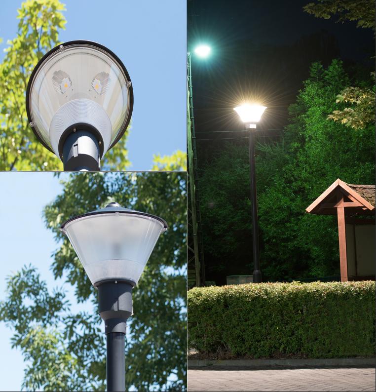 Black LED Garden Light Meanwell Driver Top post - HJV-T-14501 (China ...