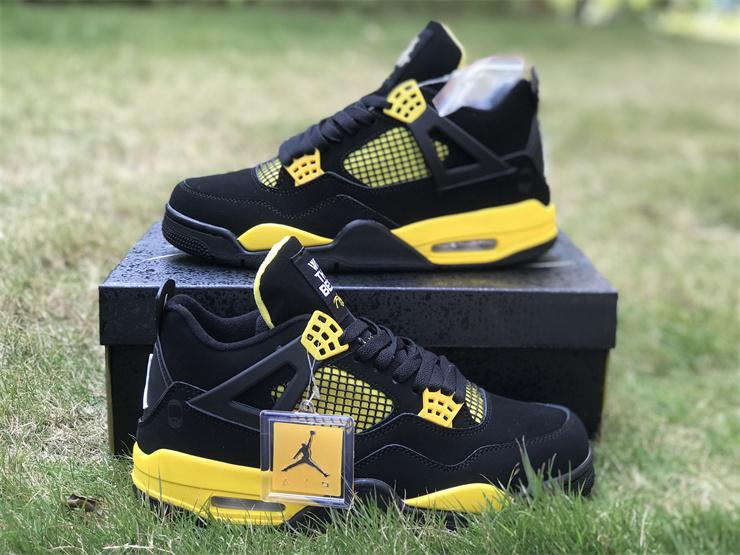 Air Jordan 4 "Thunder" Thor Signature Custom DH6927-017 basketball ...