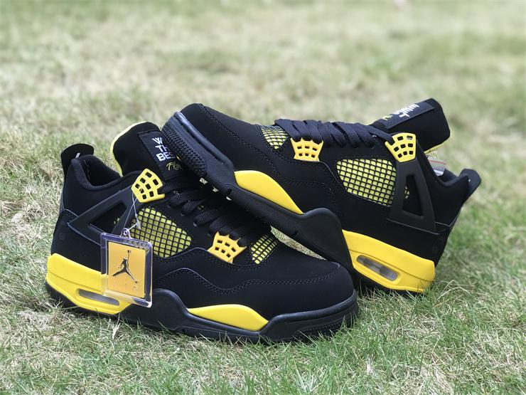 Air Jordan 4 "Thunder" Thor Signature Custom DH6927-017 basketball ...