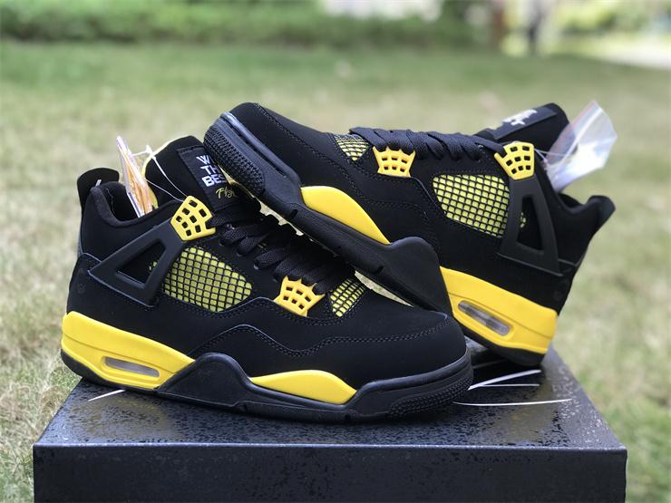Air Jordan 4 "Thunder" Thor Signature Custom DH6927-017 basketball ...