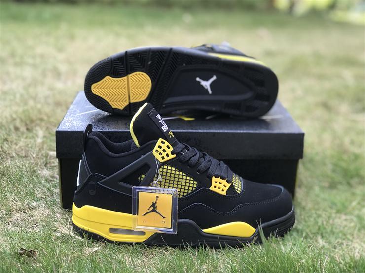Air Jordan 4 "Thunder" Thor Signature Custom DH6927-017 basketball ...