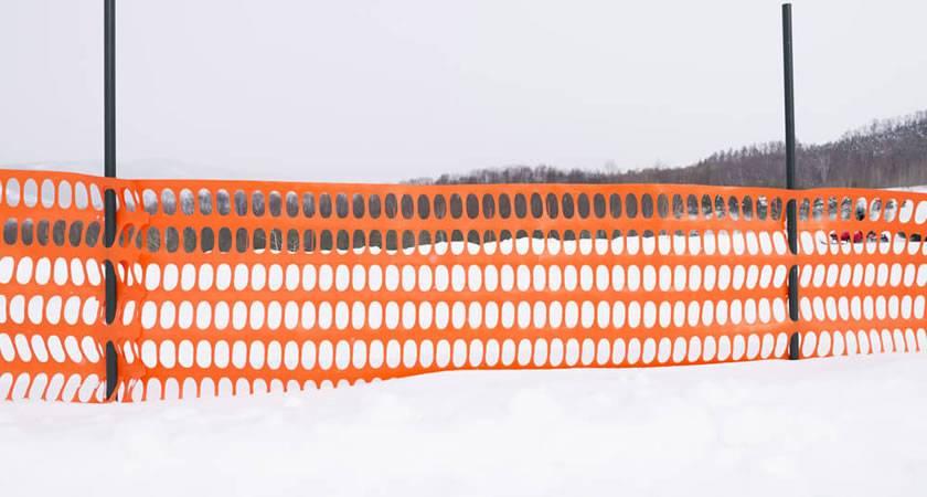 Orange Snow Barrier Fence Makes Installation Very Easy - 2 (China ...