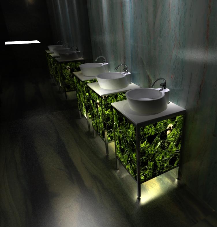 Green fluorite stone slab (China Manufacturer) - Countertop & Vanity ...