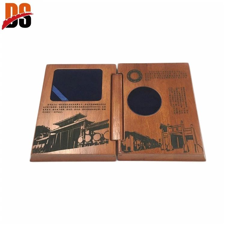 Professional Solid wood box custom coin box luxury coin gift Wooden box ...
