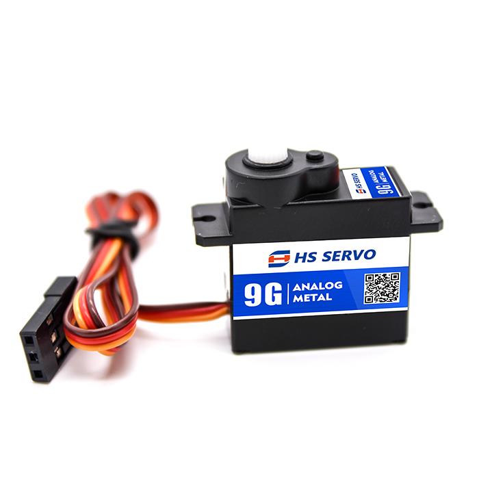 9g miniature Plastic gear Mental Analog Gear Servo - HS-00091 - HS ...