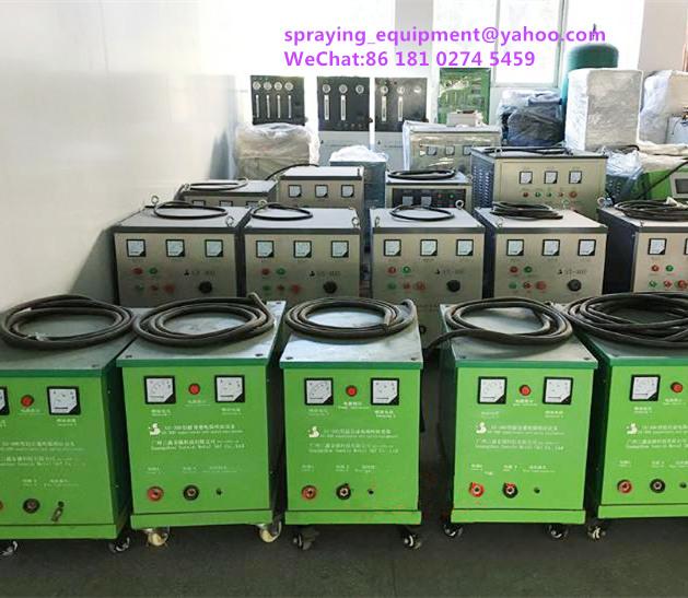 zinc coating arc spray machine, arc spray equipment with arc spray gun ...