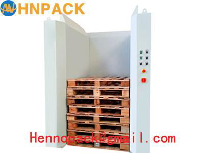 Heavy Duty empty pallet Magazine dispenser for palletizing system ...