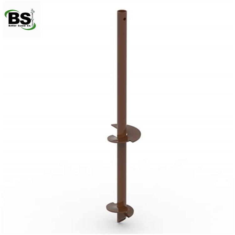 Round helical piers or anchors for export - BS-0001 - BS (China ...