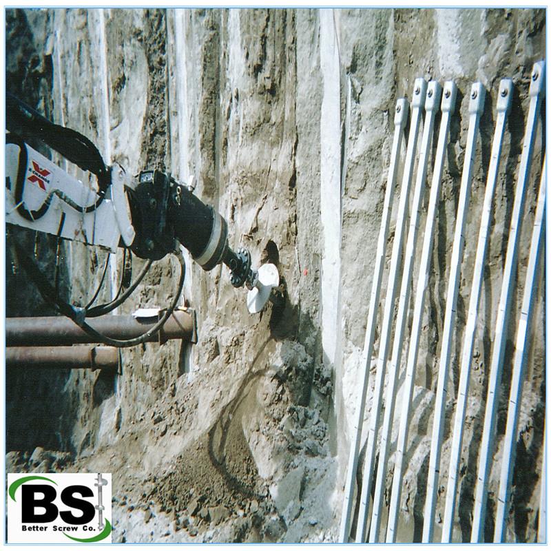 helical brackets or underpinning brackets for residential foundation ...