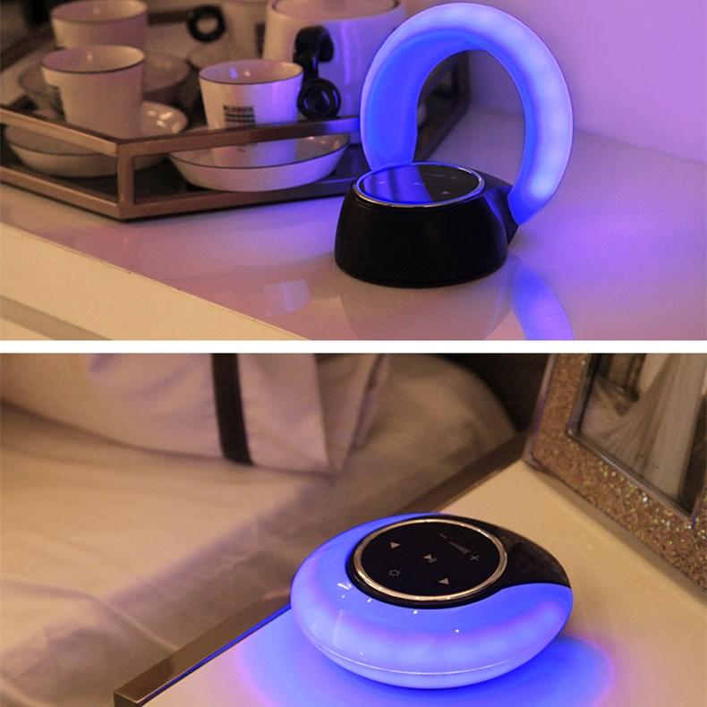 Home LED Soft Night Light Music Lamp with Wireless Bluetooth Speaker ...