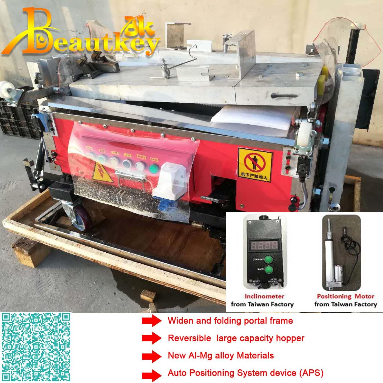 Auto plastering machine price for Interior wall - BK800-8A - Beautkey ...