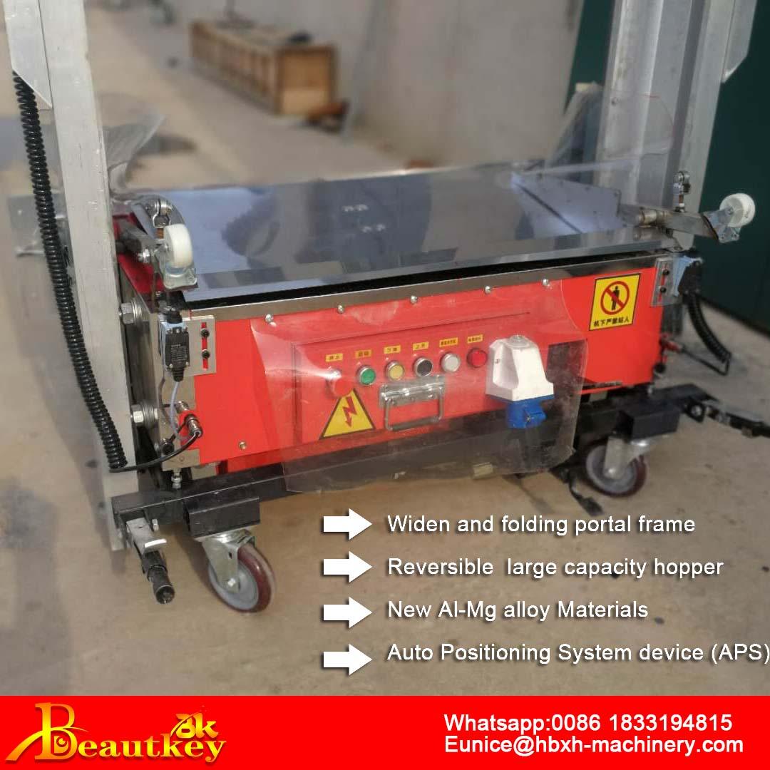 Auto plastering machine price for Interior wall - BK800-8A - Beautkey ...