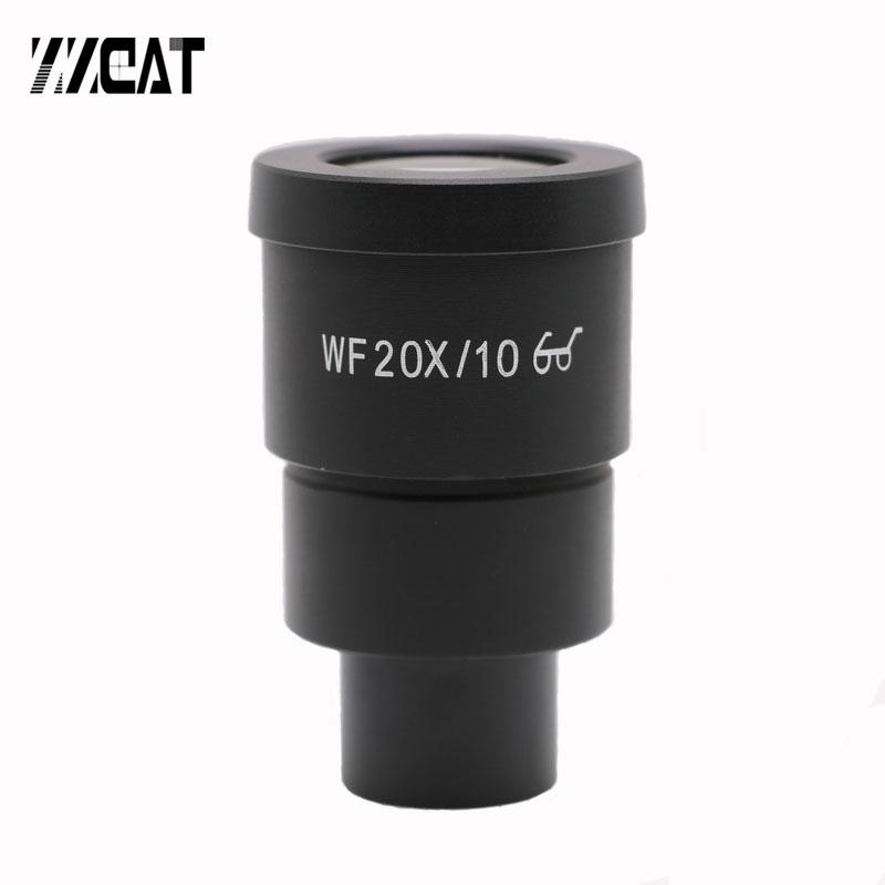 Wide Angle Eyepiece Microscope 5X 10X 15X 20X 25X Biological Microscope ...