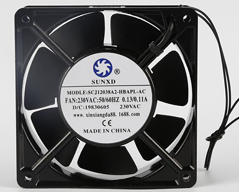 7 Blades 120*120*38 AC Axial cooling Fan 12038 220V - XXD-12038-2 - XXD (China Manufacturer ...