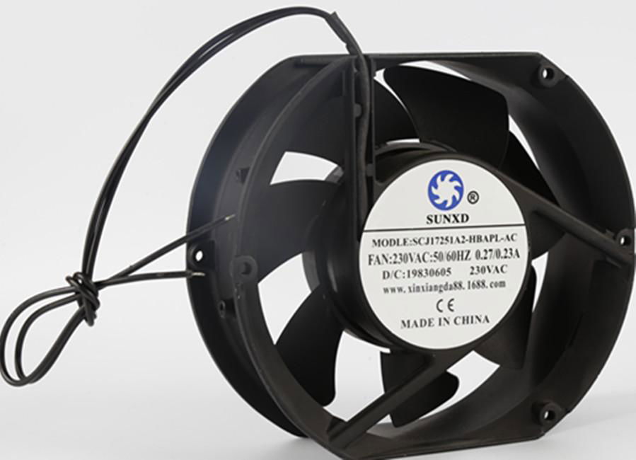 17251 12-24V DC Axial Flow Fan 172*150*51 - XXD-17251-2 - XXD (China ...