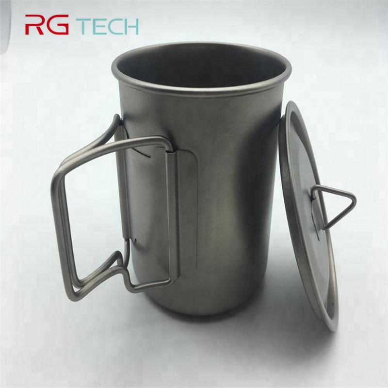 Eco-Friendly Backpacking Camping Cup Titanium Mug - RG-012 - RGTECH ...