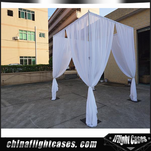 RK Custom wedding used romantic drapery stand - pipe and drape - pipe ...