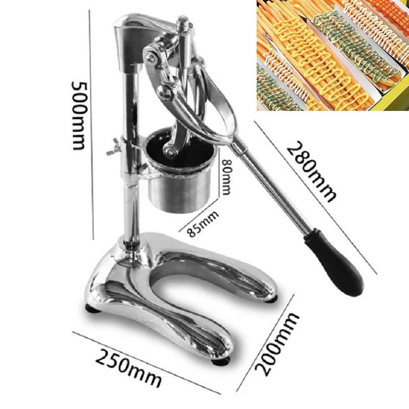 super long french fries & chips maker machine depenser extruders ricer ...