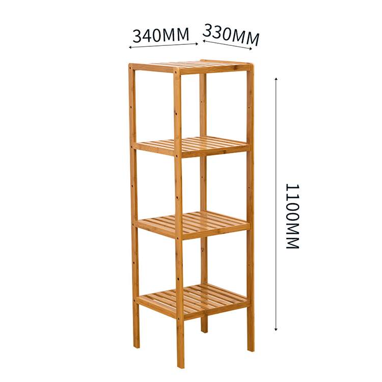 4-layer Practical Bamboo Rack - ZBZW011 (China Manufacturer ...