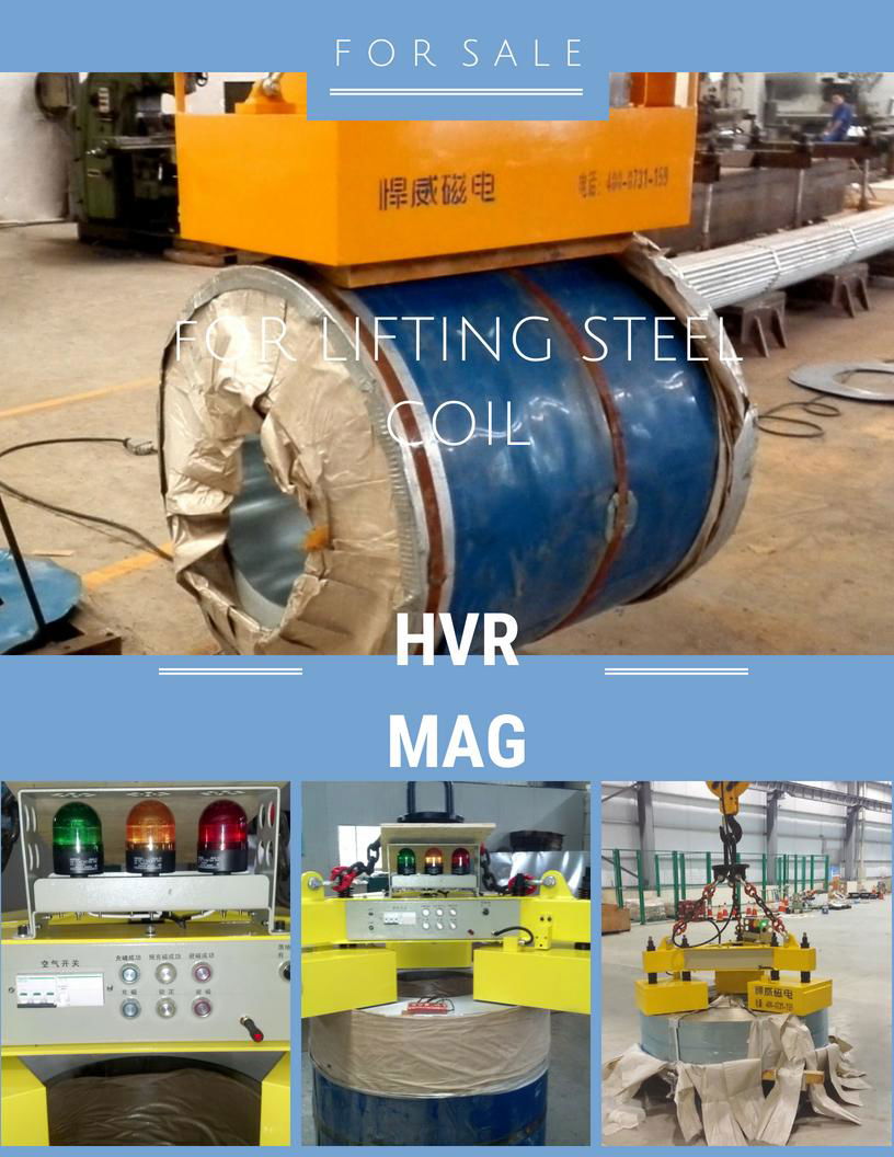 HVR Electro permanent magnet lifter for overhead crane - HEPMP - HVR ...