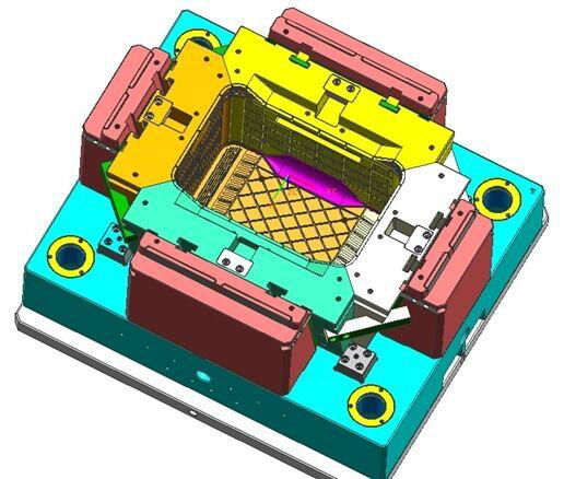 Plastic injection Storage Box Mould - ZJM09 - Zhejiang Mould Factory ...